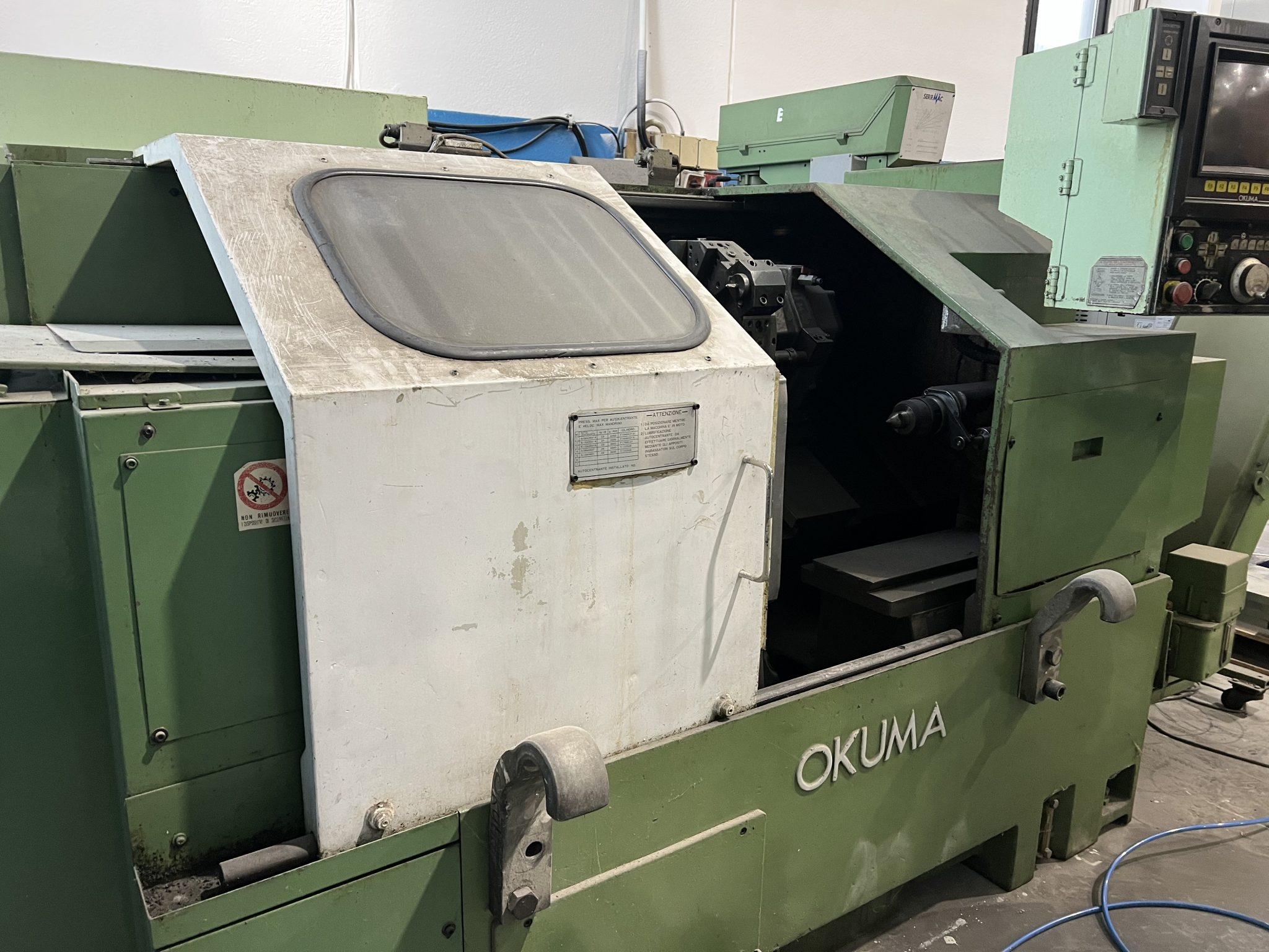 CNC Lathe OKUMA LB15 / CNC Drehmaschine OKUMA LB15 – Helimex